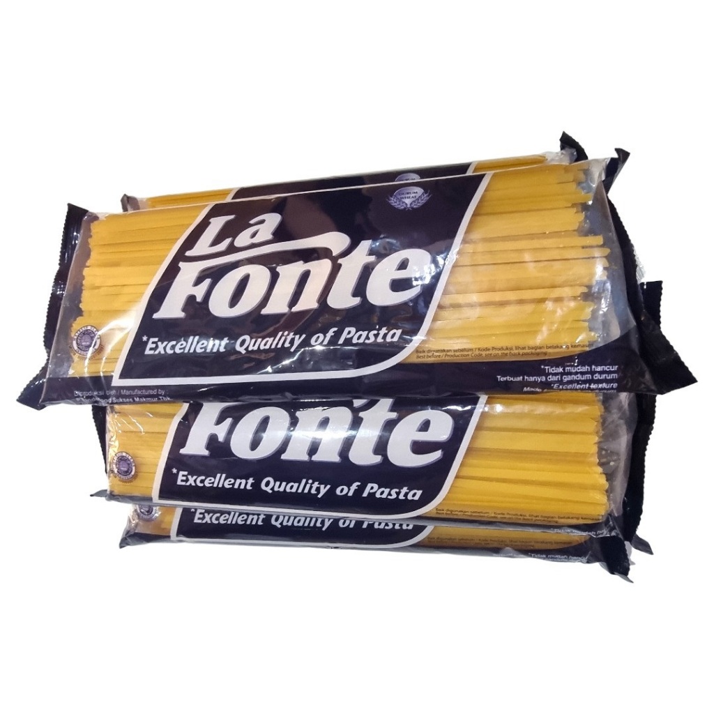 Jual Spaghetti Spageti Spagheti Fettucine Fusili Macaroni Makaroni La ...