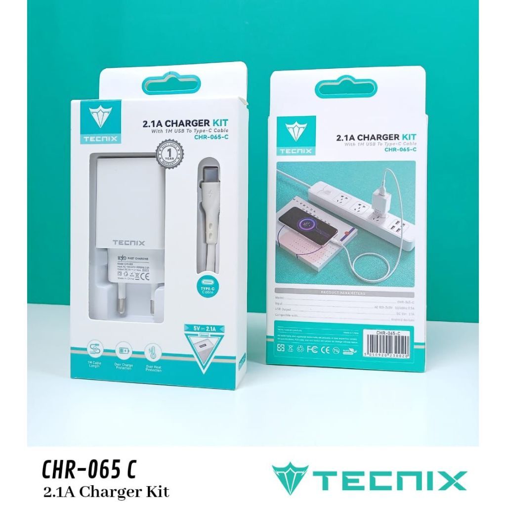 Jual CHARGER TECNIX CHR- 065M MICRO CHR-065C TYPE C Input 2.1A Max Charger | Shopee Indonesia