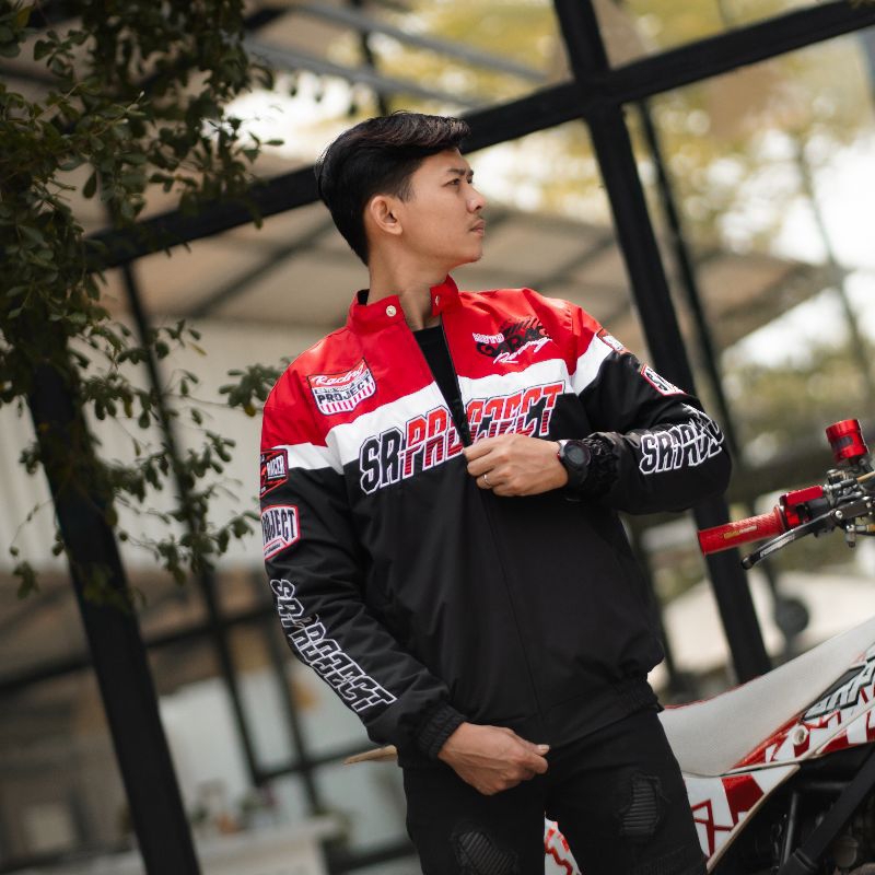 Jual NASCAR Jaket SR-PROJECT Speedracer | Shopee Indonesia