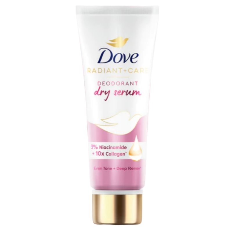 Jual Dove Deodorant Dry Serum 3% Niacinamide + 10X Collagen | Shopee Indonesia