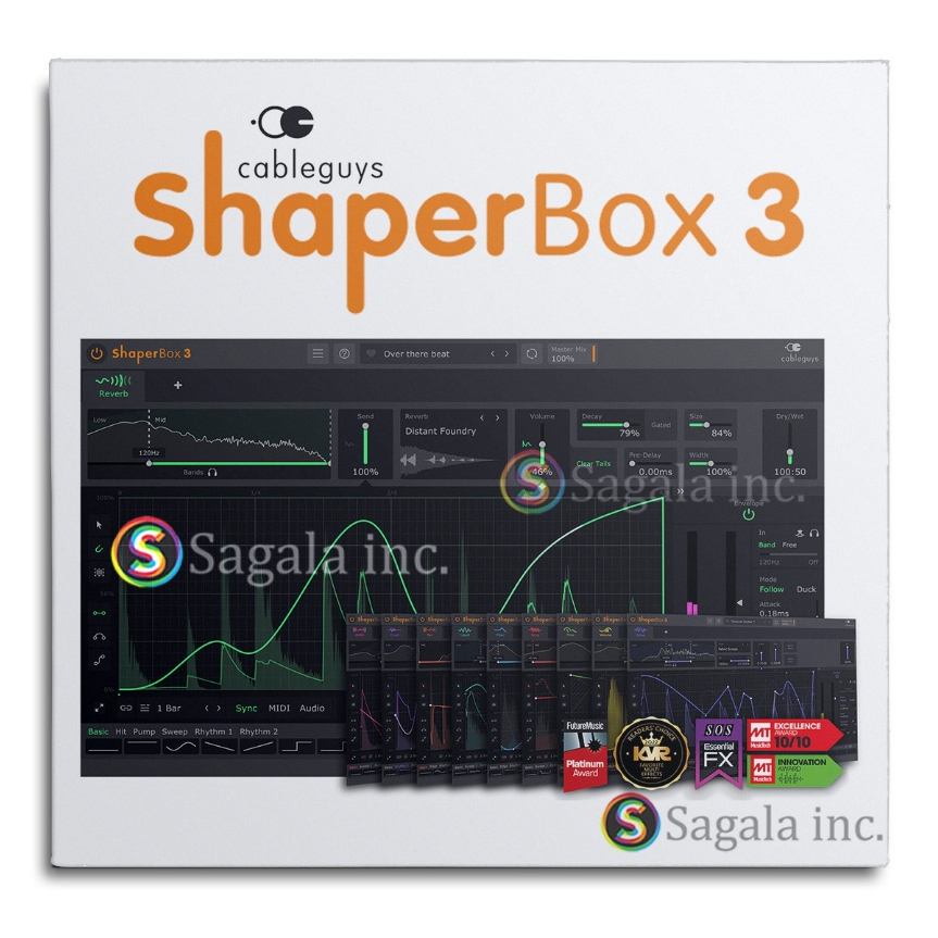 Jual SHAPERBOX 3 PLUGIN - WINDOWS MAC - DAW MIXING MASTERING AUDIO ...