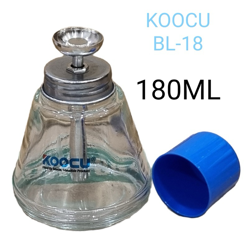Jual Botol Thinner Kaca KOOCU BL-18 180ML / BOTOL CAIRAN / BOTOL THINER / BOTOL ALKOHOL GLASS ...