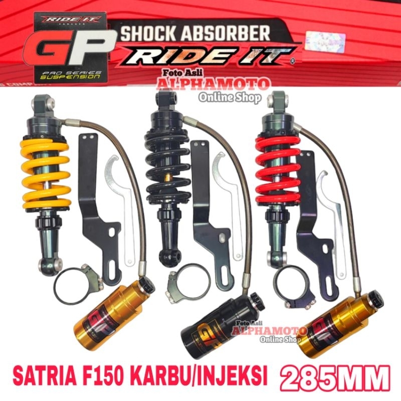 Jual monoshock ride it gp 103 tabung pisah satria f 150 mono shock fu gi injeksi | Shopee Indonesia