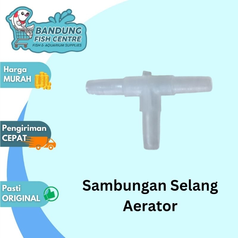 Jual Sambungan Selang Aerator T Akuarium Sambungan Selang Gelembung T ...