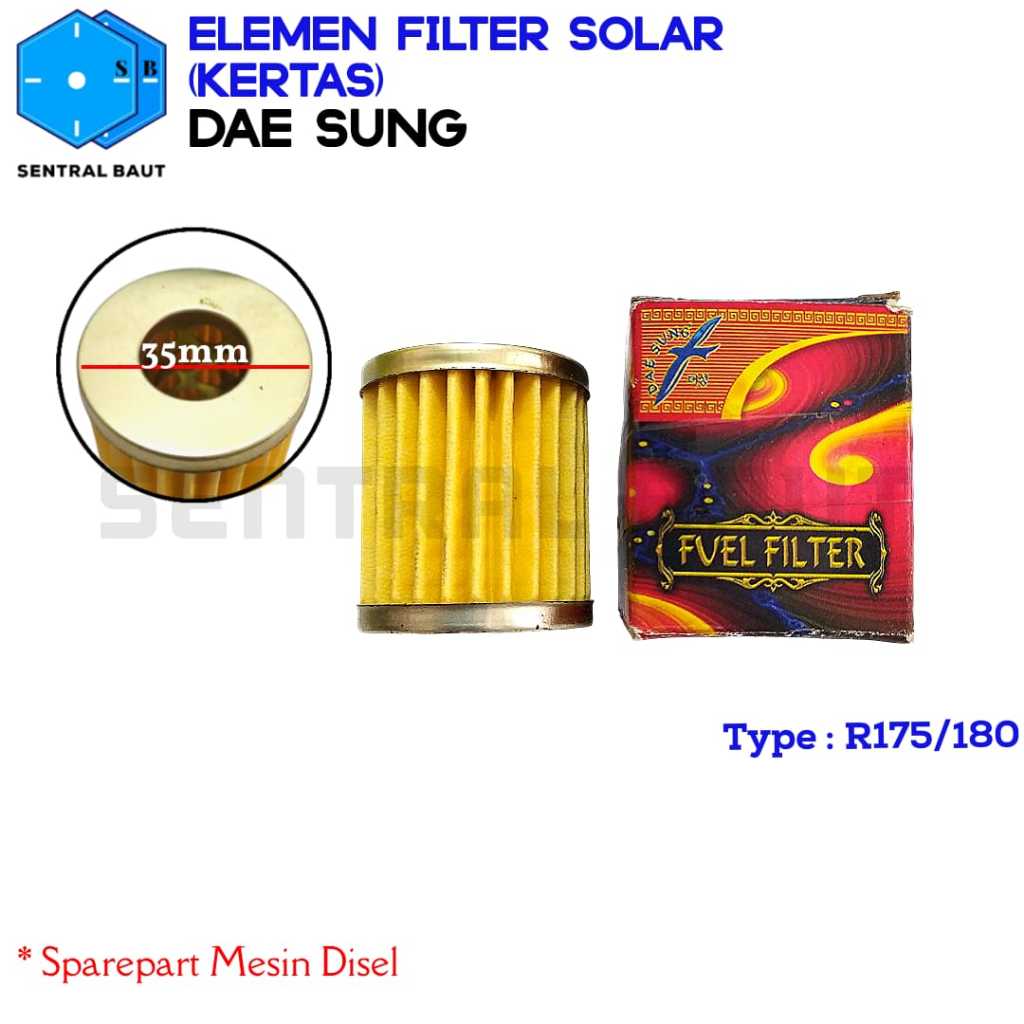 Jual SENTRAL BAUT || Elemen Filter Solar (kertas) DAESUNG | Shopee ...