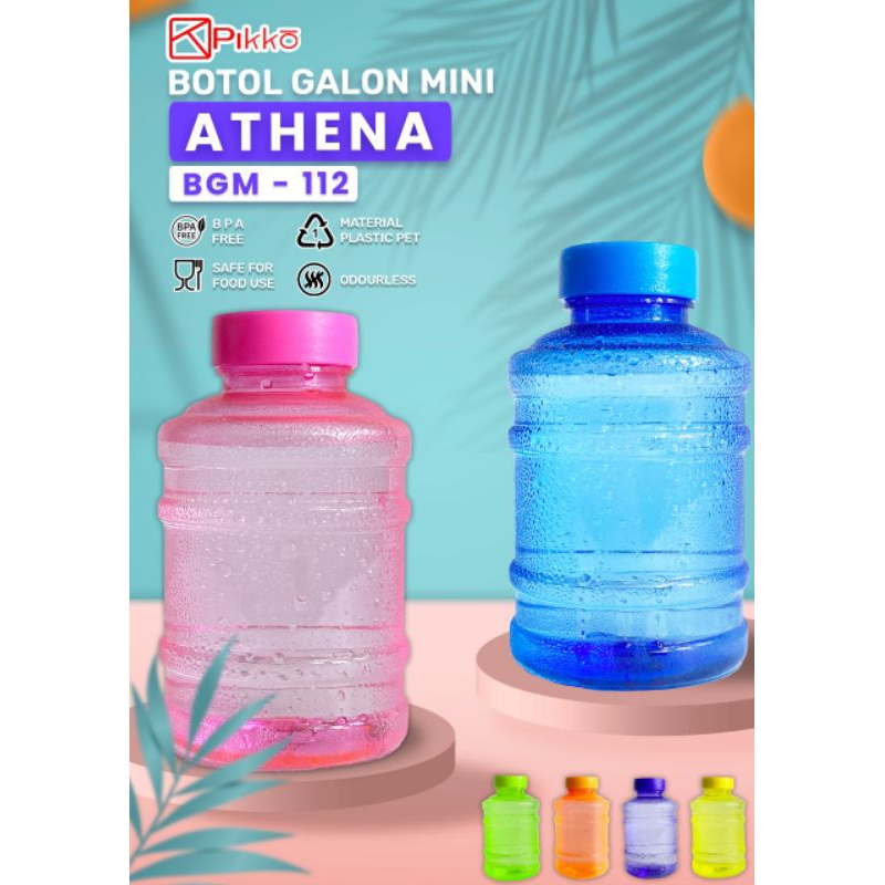 Jual Botol Minum Pikko Athena / Botolo Air Minum Plastik | Shopee Indonesia