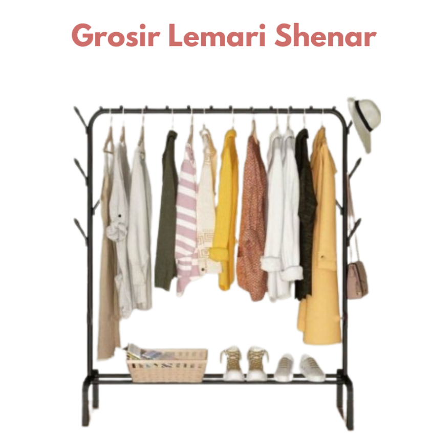 Jual Gantungan Baju Besi Gawang Display Baju Fashion Pajangan Toko ...