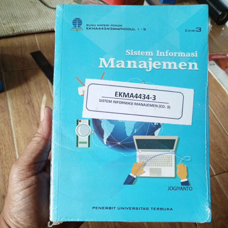 Jual BUKU BMP MODUL UT ( universitas terbuka ) SISTEM INFORMASI MANAJEMEN, buku original, segel ...