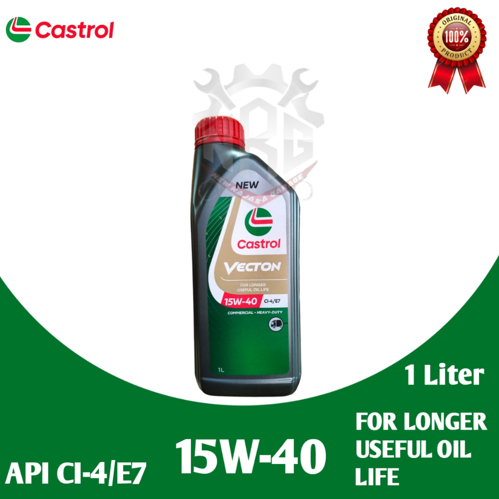 Jual CASTROL VECTON 15W-40 CI-4/E7 1L | Shopee Indonesia