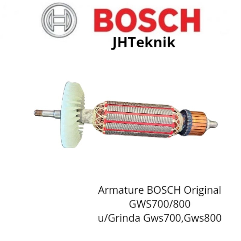 Jual JHTeknik Armature BOSCH ORIGINAL GWS 700,GWS 800/Angker Grinda ...