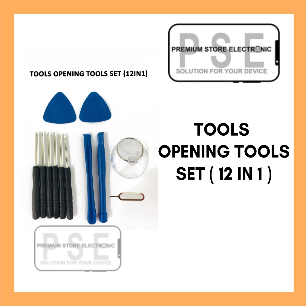 Jual Tools Opening Tools Set ( 12 IN 1 ) | Shopee Indonesia
