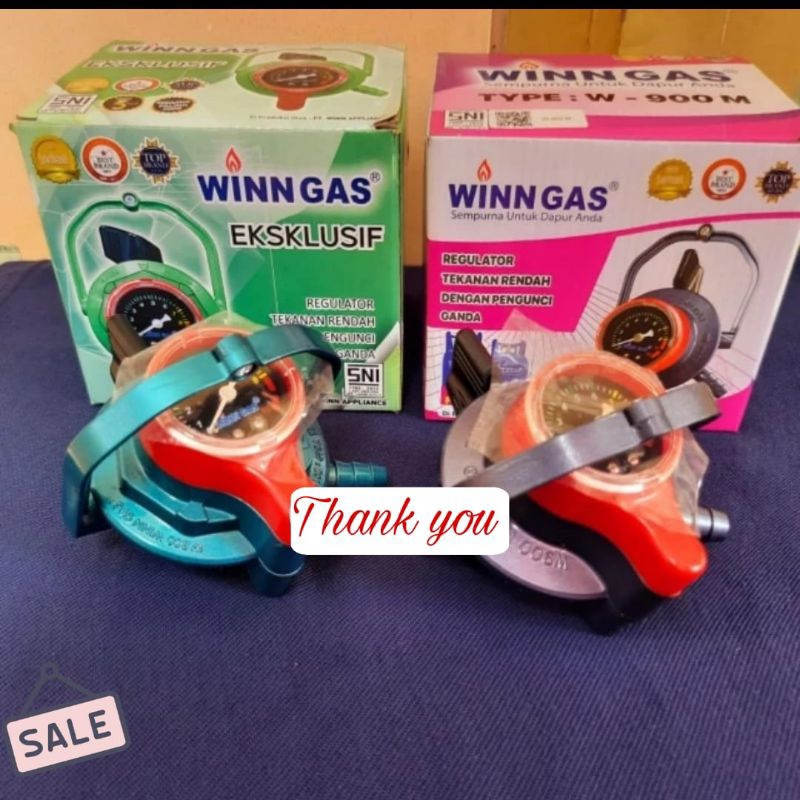 Jual Regulator Winn Gas W 900 M - Regulator Gas LPG Meter | Shopee ...