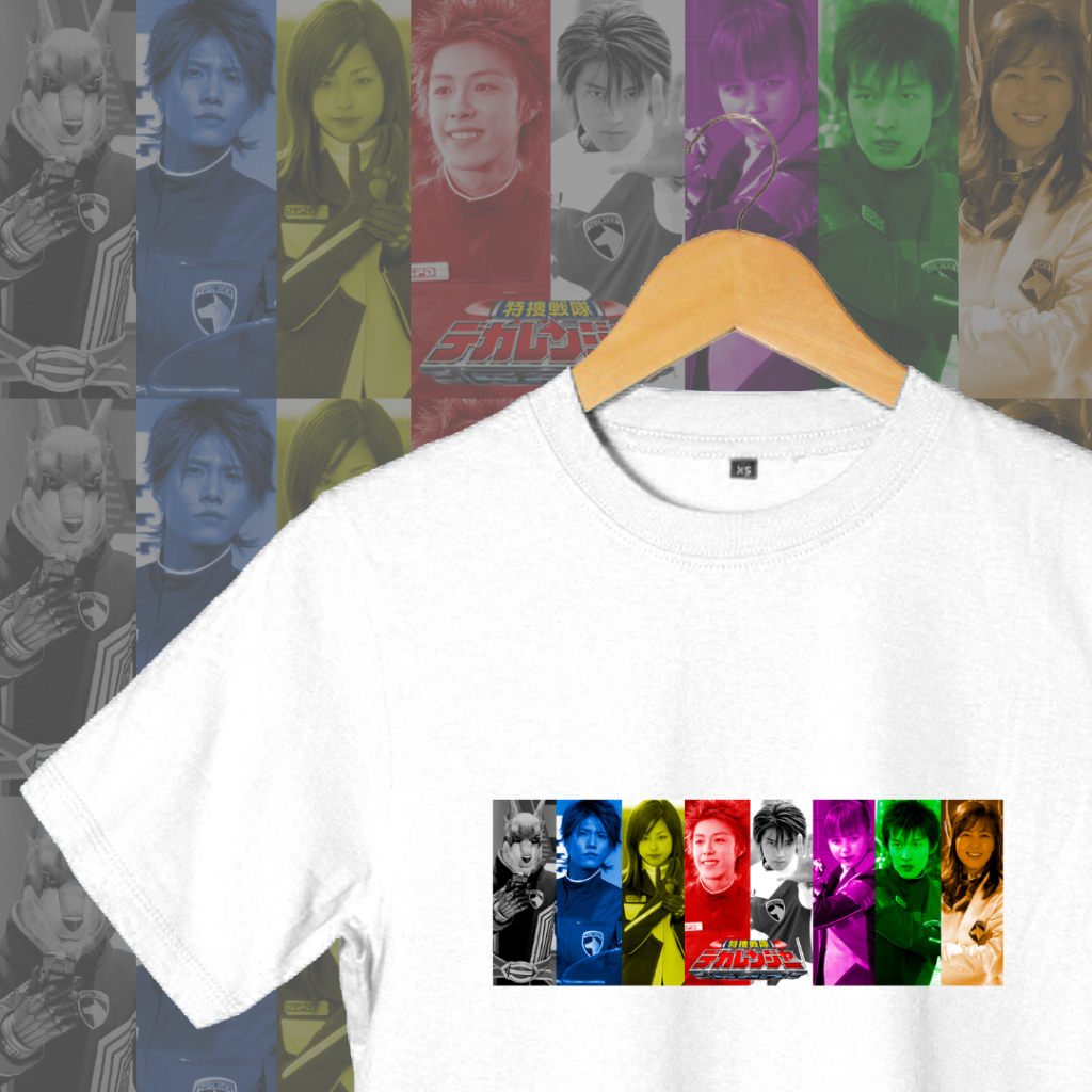 Jual Kaos Dekaranger Kaos SPD Kaos Power Rangers Kaos Tokusou Sentai ...