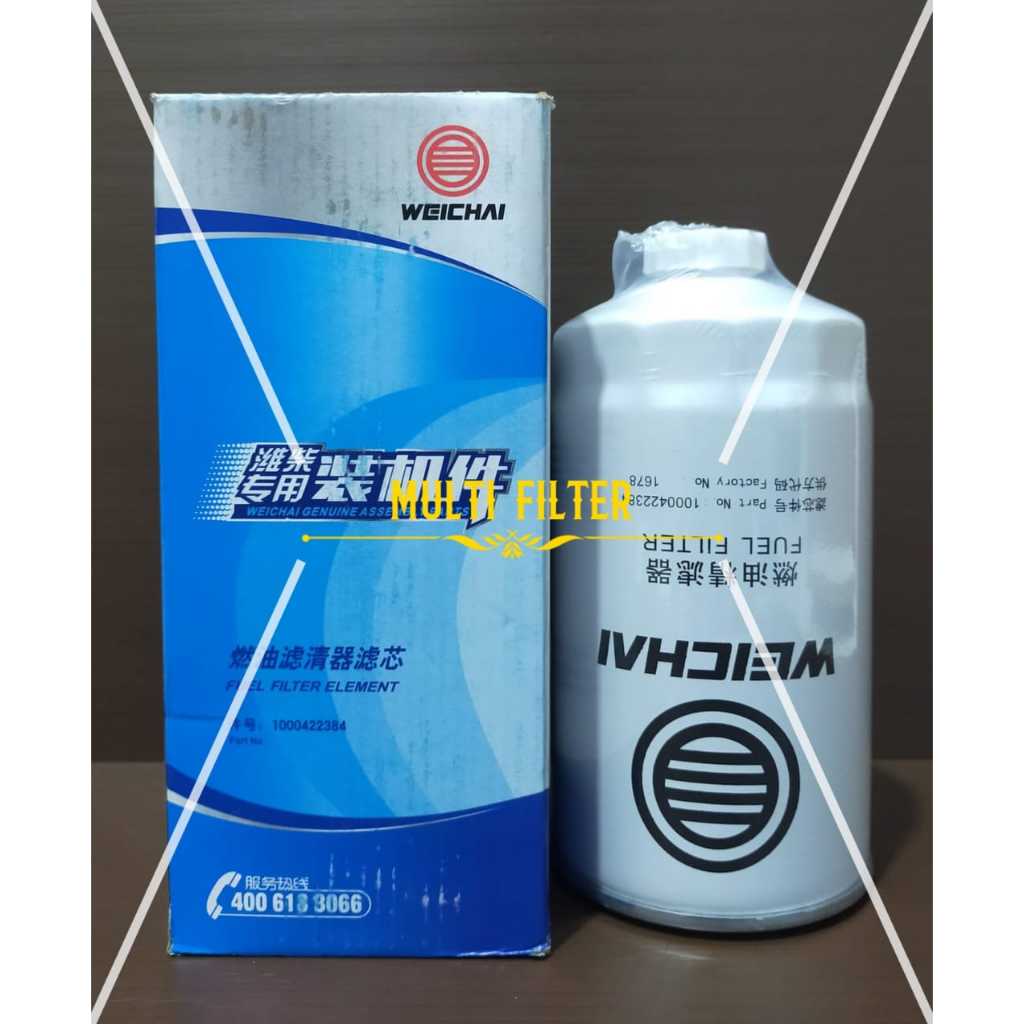 Jual Fuel Filter WEICHAI 1000422384 | Shopee Indonesia