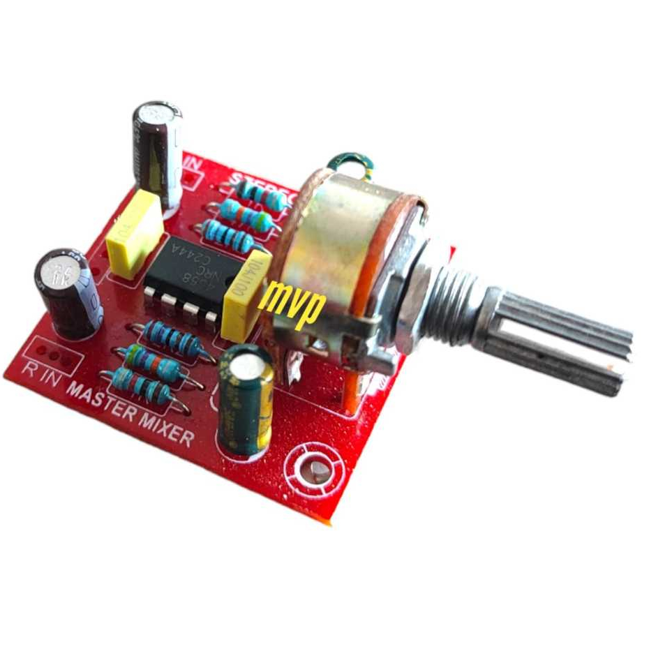 Jual Kit Master 1 pot stereo kit master 1 potensio stereo | Shopee ...