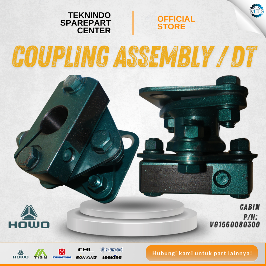Jual Coupling assembly / DT | VG1560080300| Type Model: Dump Truck Howo ...