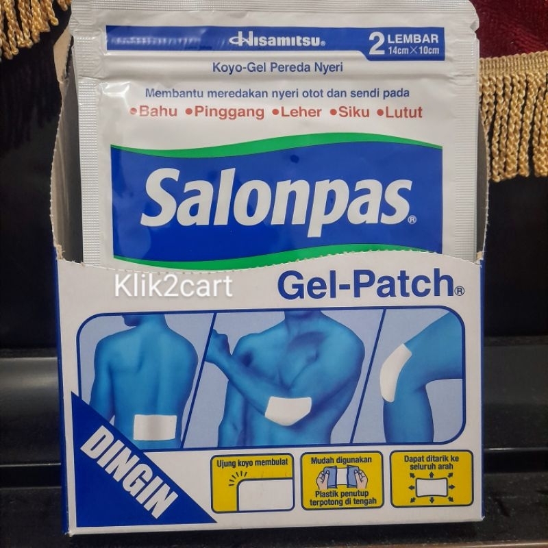 Jual Salonpas gel patch 2's/pack / koyo / salonpas | Shopee Indonesia
