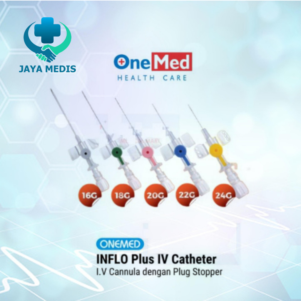 Jual Inflo Plus Onemed no 24 22 18 20 Inflo plus port harga per pcs ...