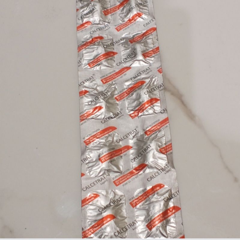 Jual CALCETRAT calcetrat caplet strip SUPLEMEN | Shopee Indonesia