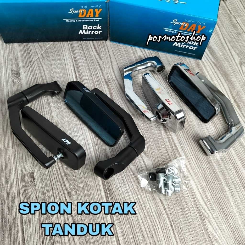 Jual spion tanduk spion model tanduk model daytona crom kaca spion day ...