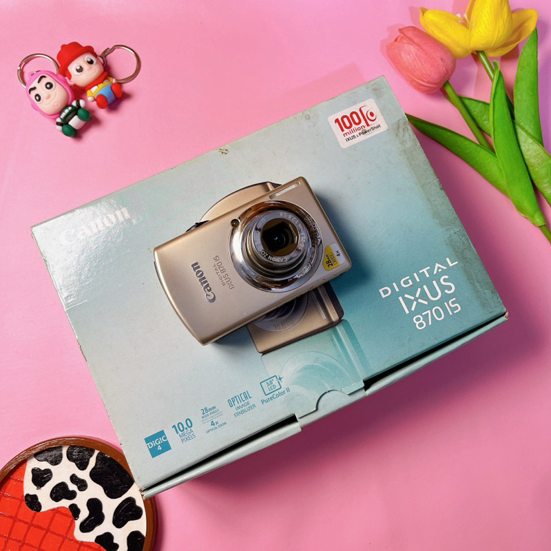 Jual DIGICAM CANON IXUS 870IS (FULLSETBOX)- (BEST SELLER) DIGITAL ...