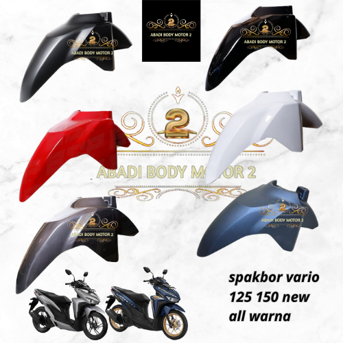 Jual spakbor depan selebor depan motor vario 125 150 K59j new led tahun ...