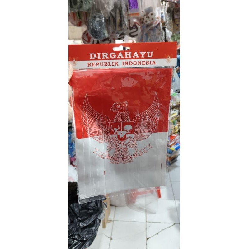 Jual Banner / spanduk plastik Merah putih Dirgahayu Republik Indonesia ...