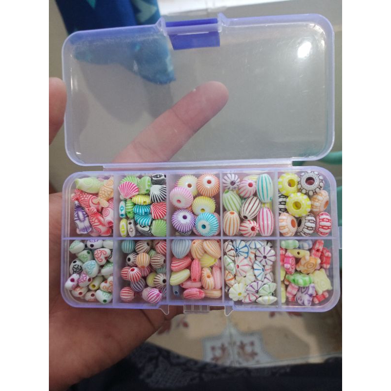 Jual JM Manik Manik1 Box / Paket Manik Manik DIY / DIY Meronce / Set ...