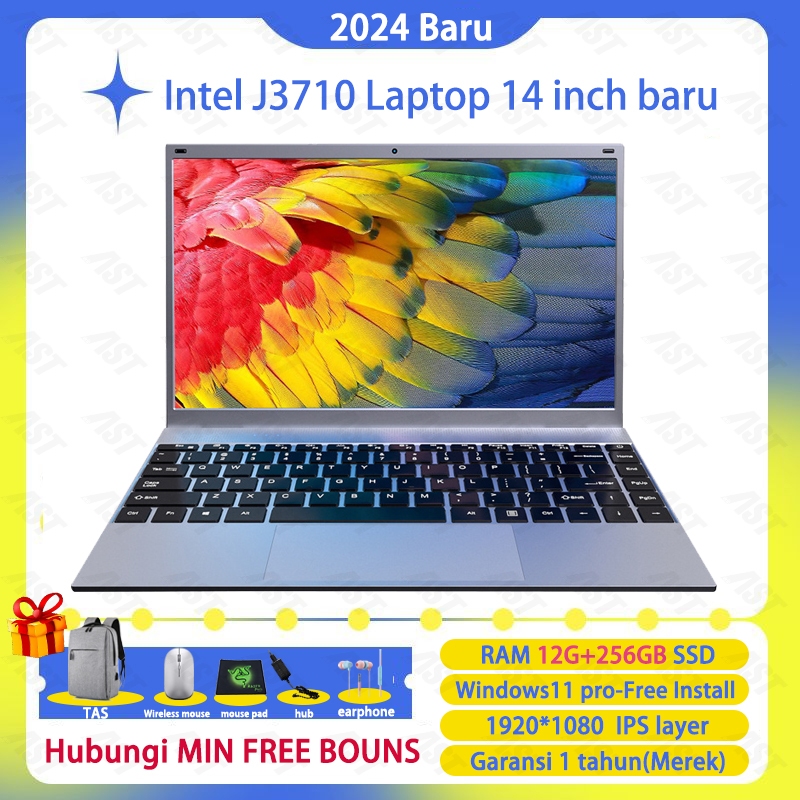 Jual [Garansi 1 tahun]AST laptop baru murch 14'' 3710 12/16+256/512GB ...