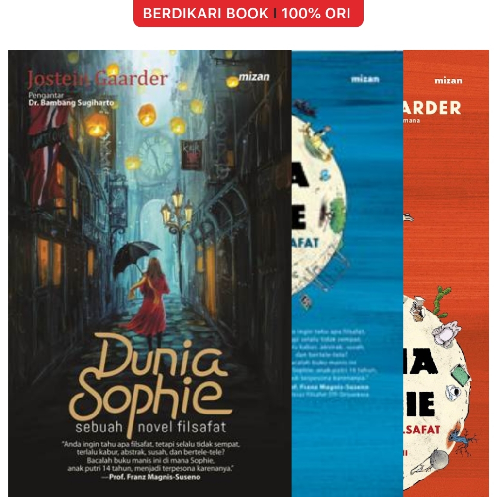 Jual Berdikari - Dunia Sophie (Jostin Gaarder) - Mizan | Shopee Indonesia