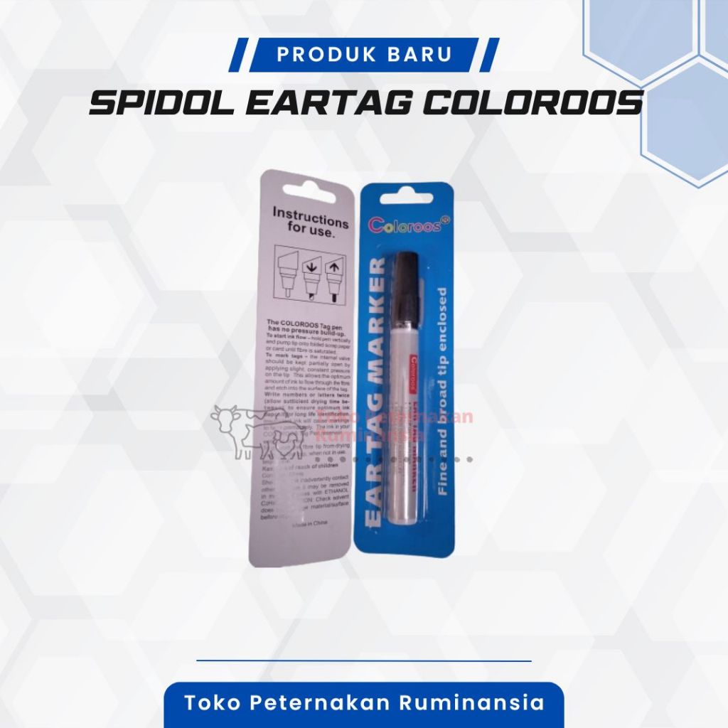 Jual Spidol Ear Tag Spidol Permanent Penanda Eartag Spidol Eartag ...