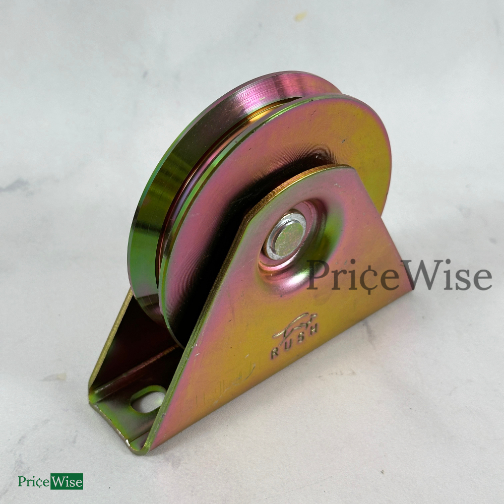 Jual Roda Bubut U V 4 inch 10 cm Lengkung Siku / Roda Rel Pagar Besi ...