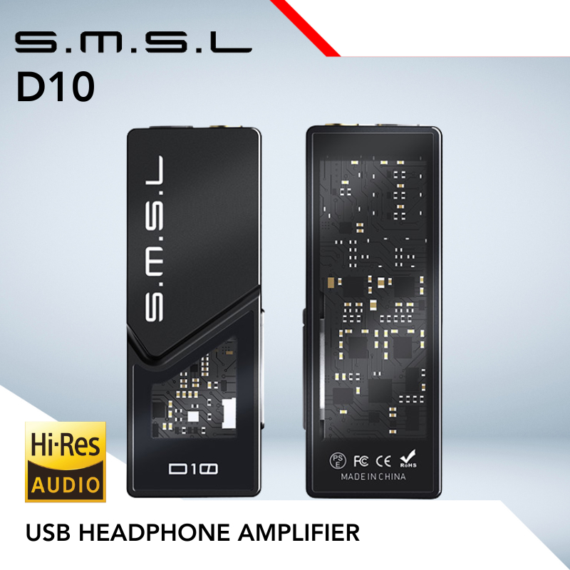 Jual SMSL D10 / D-10 / D 10 Portable USB Headphone Amplifier DAC Chip 2*CS43131 3.5mm 4.4mm ...