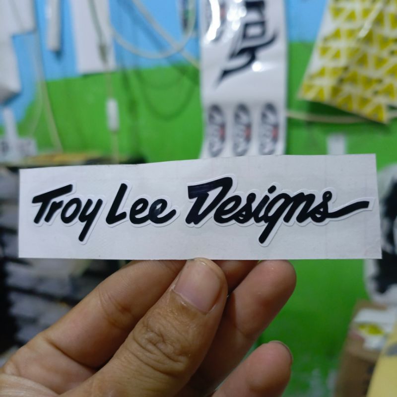 Jual Sticker troy le design 10 cm 1pcs cutting sticker | Shopee Indonesia