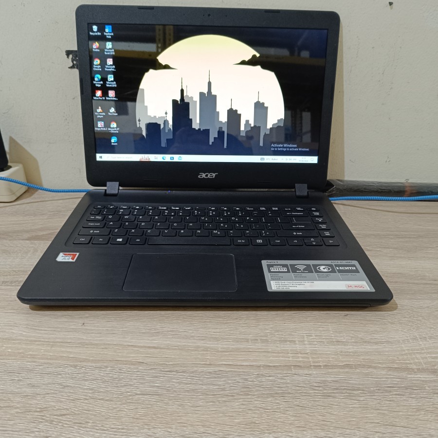 Jual Laptop Acer Aspire 3 A314-41 AMD A4-9120e 4/500 HDD W11 Second ...