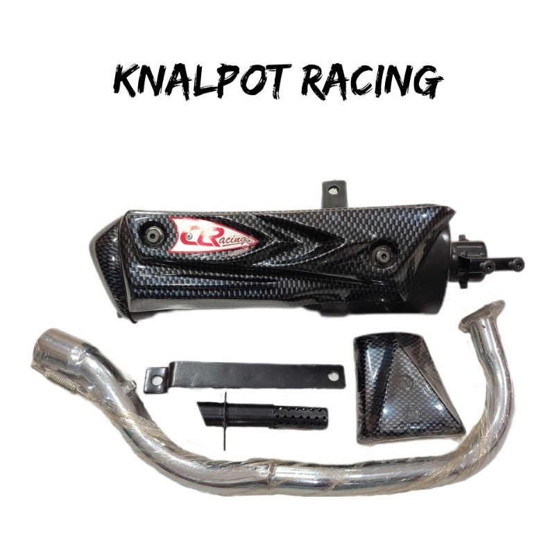 Jual KNALPOT RACING CARBON MATIC NETRAL/ SCOOPY/ MIO/ CL-RACING ...