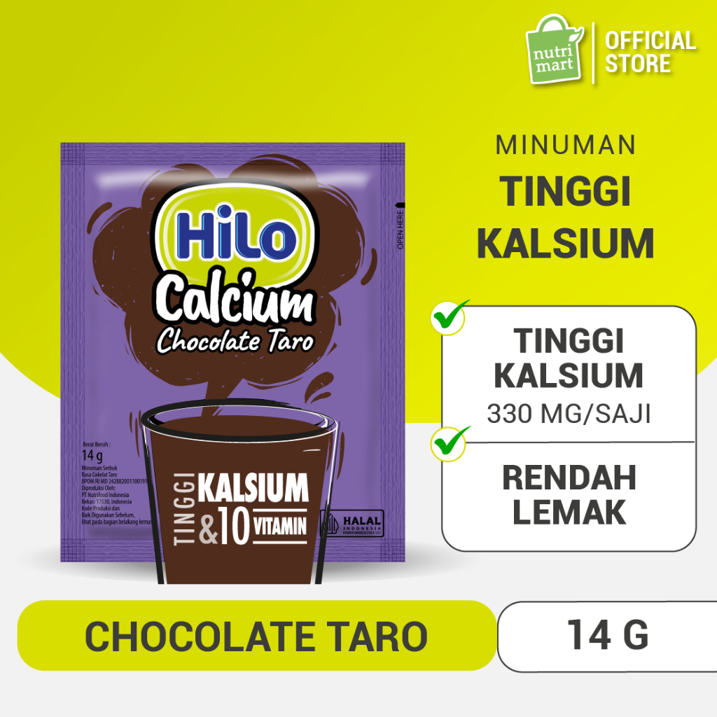 Jual Hilo Chocolate Taro 10 sachet - Minuman Serbuk | Shopee Indonesia