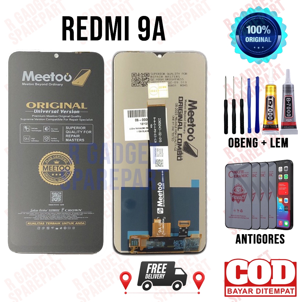 Jual Lcd REDMI 9A Original OEM Quality Lcd Touchscreen XIAOMI REDMI 9A ...