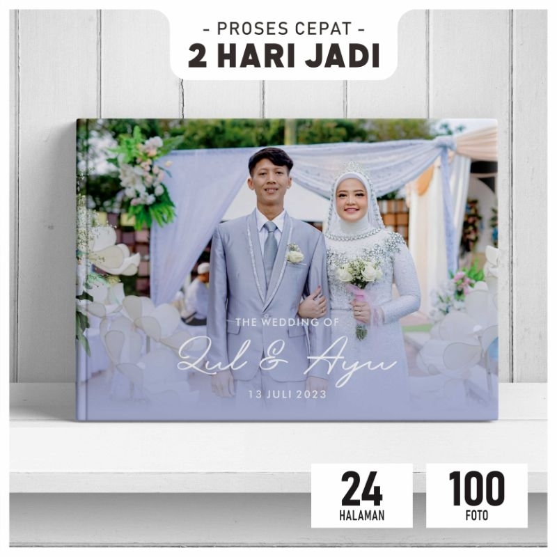 Jual ( 2 HARI JADI ) Photobook Wedding / Album Foto / Megazine / 24 ...
