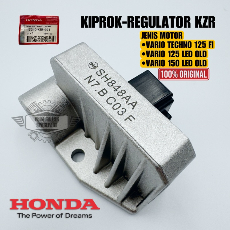 Jual ORIGINAL KIPROK REGULATOR KZR VARIO TECHNO 125 FI, VARIO 150 LED ...