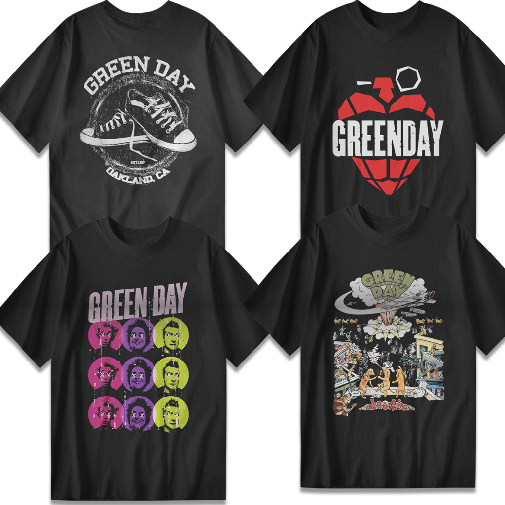 Jual GREEN DAY | BAJU KAOS REGULER GRAPHIC DISTRO MUSIK BAND PUNK ROCK ...
