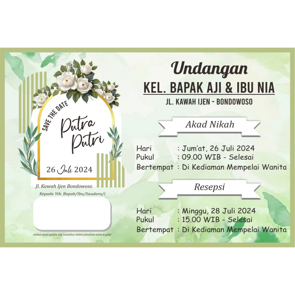 Jual Undangan Mini/Kopi/Permen Desain Rustic | Shopee Indonesia