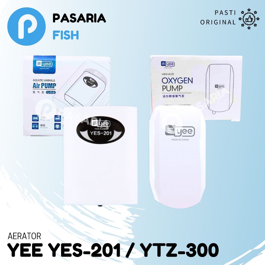 Jual Pompa Aerator Mini YEE YES-201/YTZ-300 Super Silent Air Pump USB ...