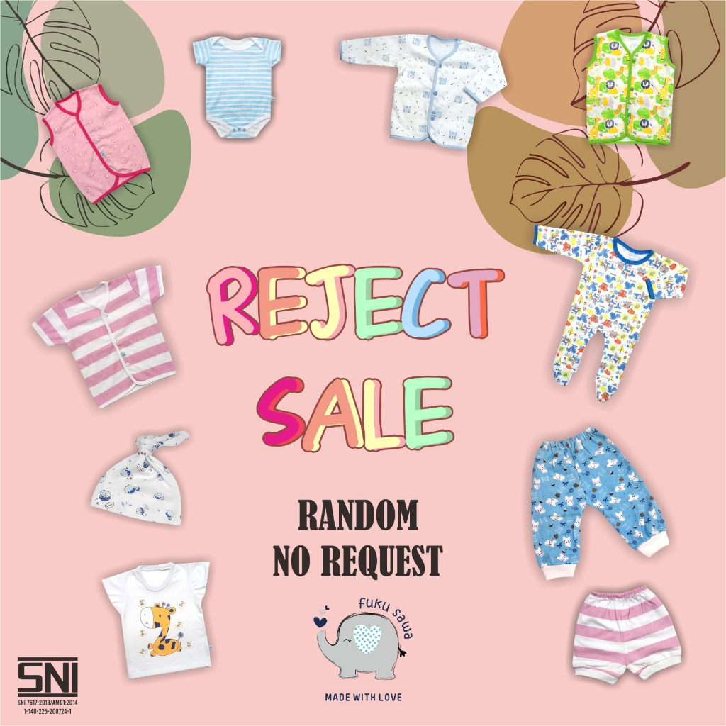 Jual BAJU BAYI BAJU ANAK BAJU BABY REJECT random | Shopee Indonesia