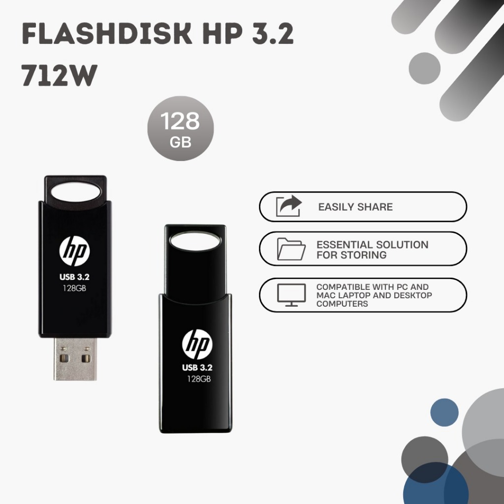 Jual Flashdisk HP 128GB 3.2 712B Penyimpanan HP 128GB Flashdisk 128GB ...