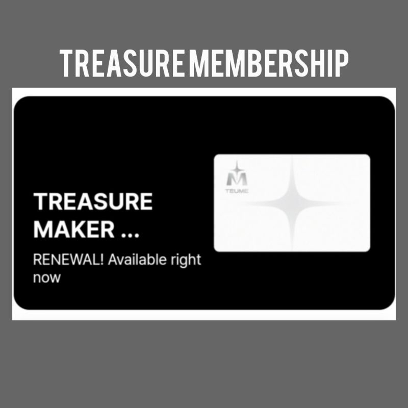 Jual JASACEKOUT TREASURE GLOBAL OFFICIAL FANCLUB TREASURE MAKER ...