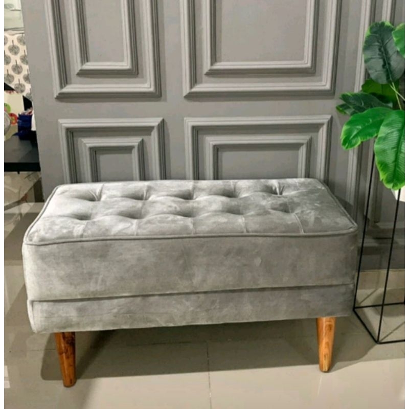 Jual Kursi Sofa Stool Panjang Minimalis Modern Fazaira Furniture ...
