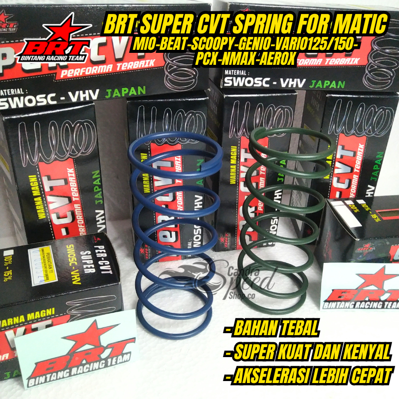Jual PER CVT BRT 1000 RPM 1500 RPM BRT SUPER SPRING BEAT FI ESP BEAT ...