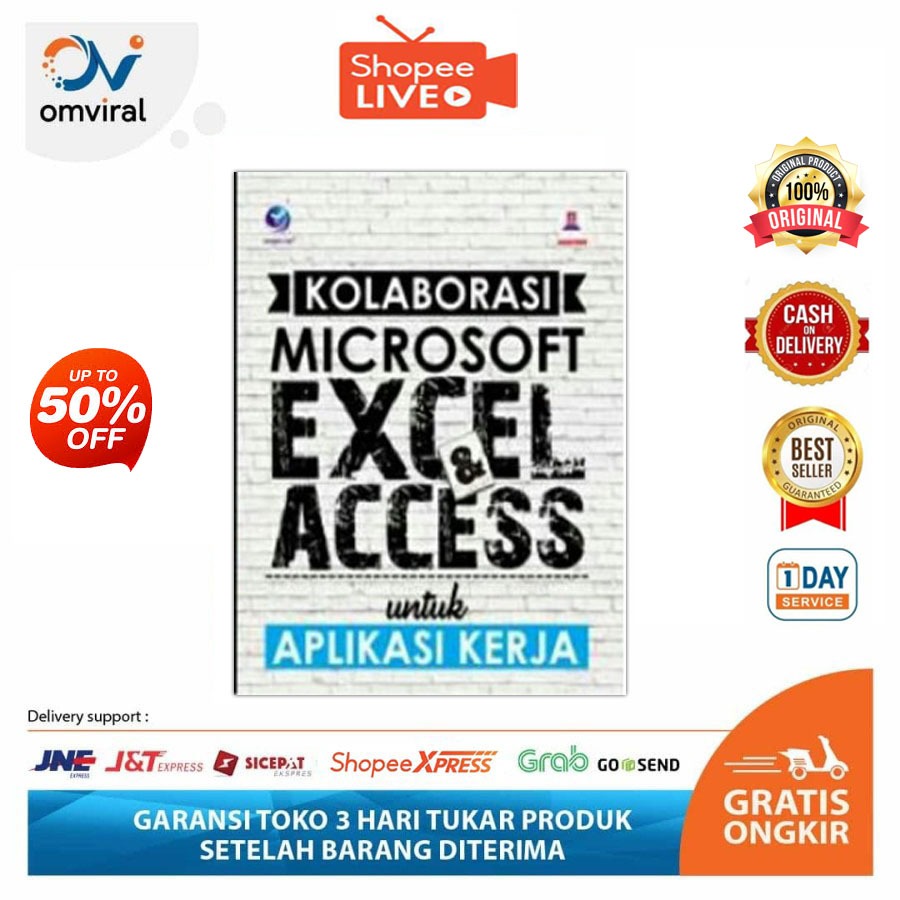 Jual Buku Kolaborasi Microsoft Excel & Access 2016 untuk Aplikasi Kerja ...