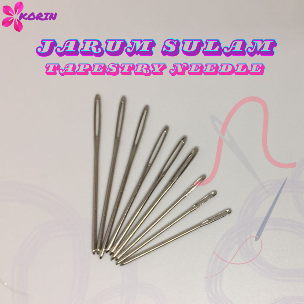 Jual Jarum Sulam / Jarum Tapestry / Jarum Rajut Crochet / Tapestry ...